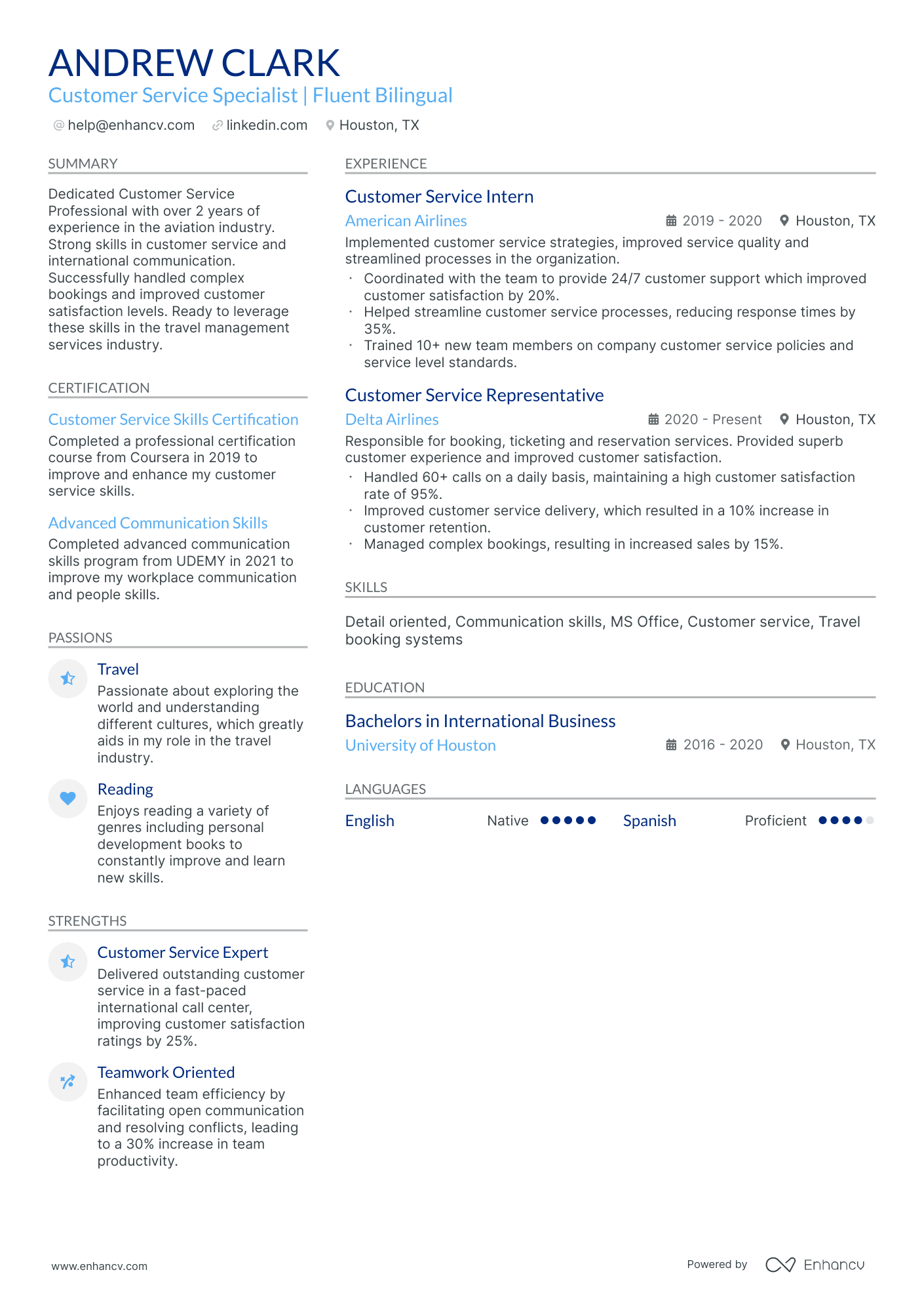 10 Entry-Level Customer Service Resume Examples & Guide for 2026