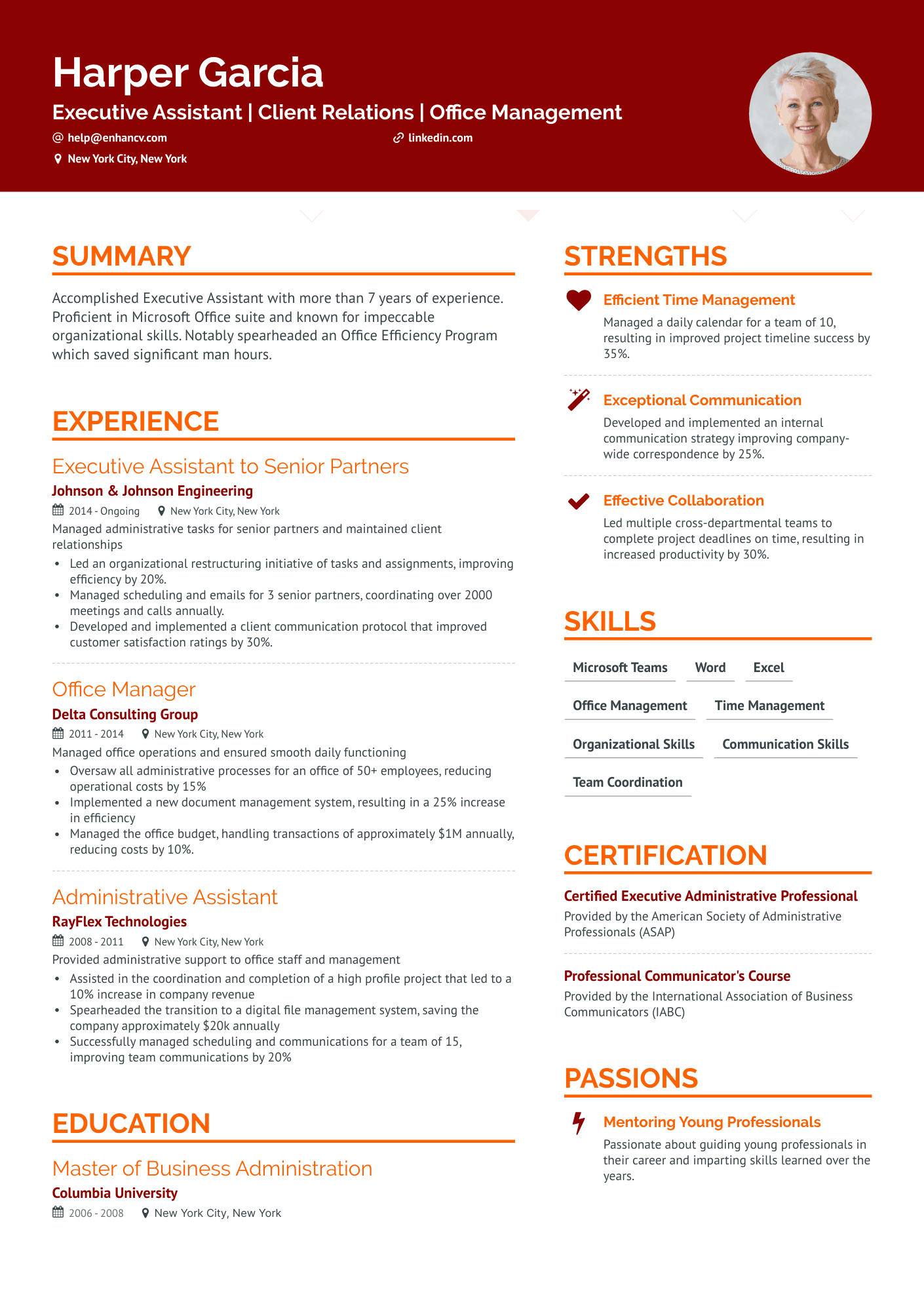 7 Executive Assistant Resume Examples & Guide for 2024