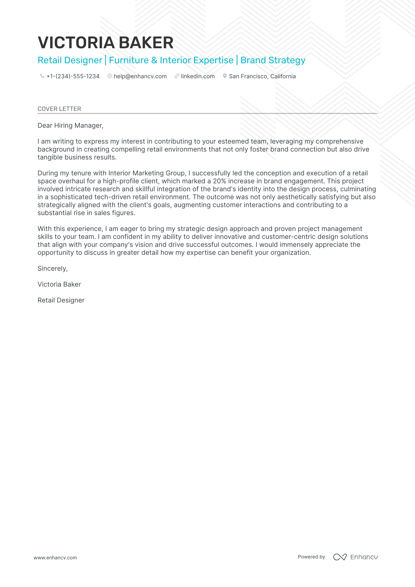 21 Professional Retail Cover Letter Examples and Template for 2025 ...