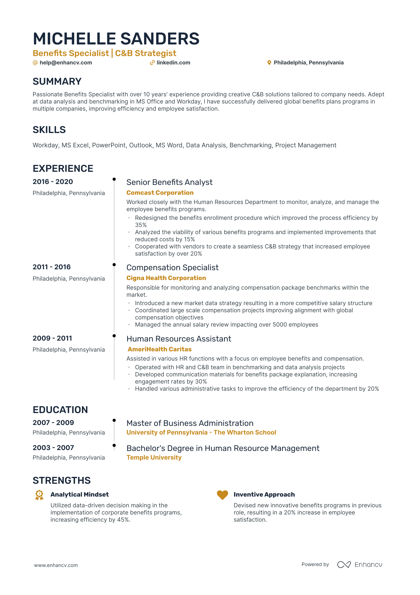 10 Benefits Specialist Resume Examples & Guide for 2026