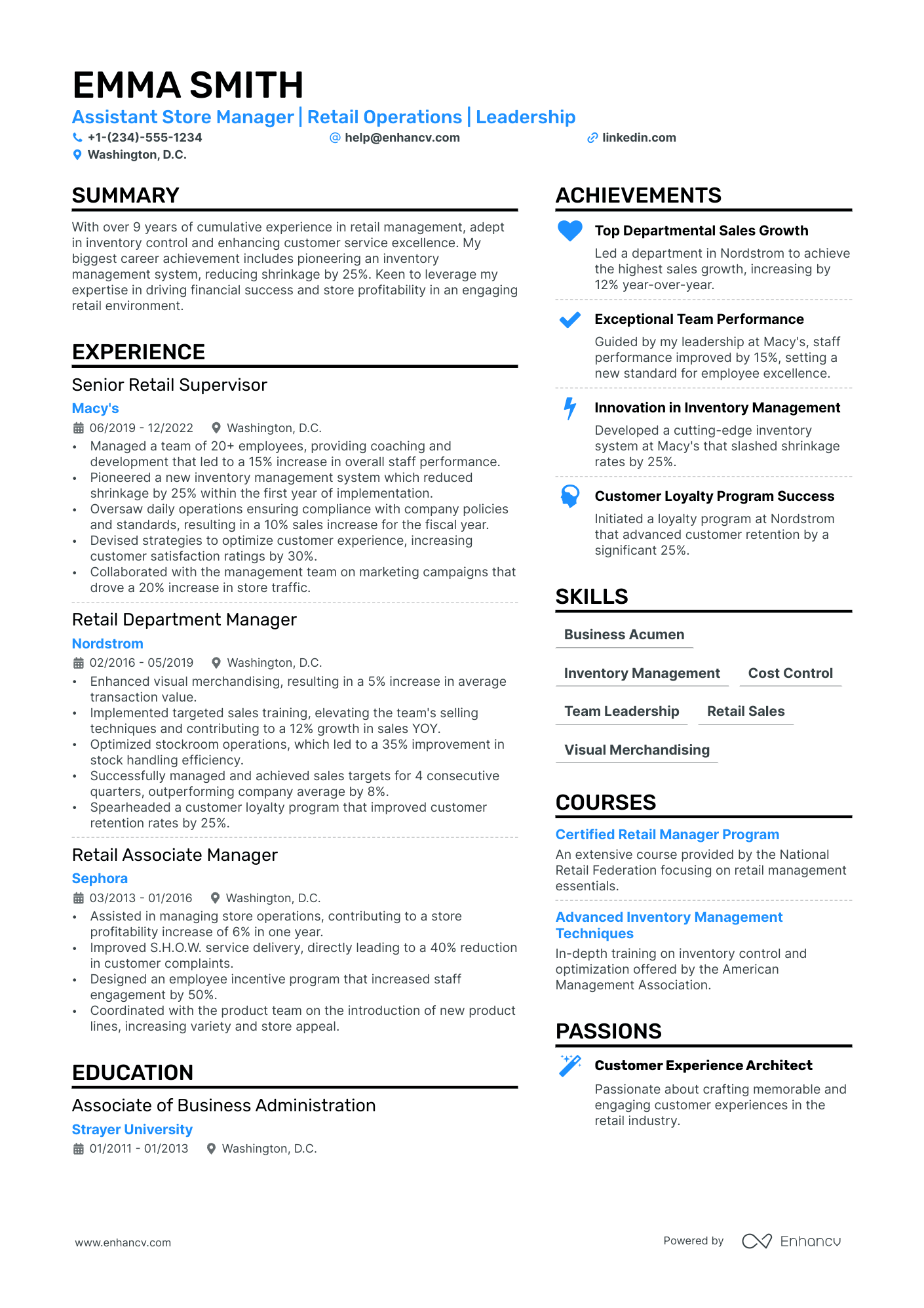 38 Retail Resume Examples & Guide for 2026