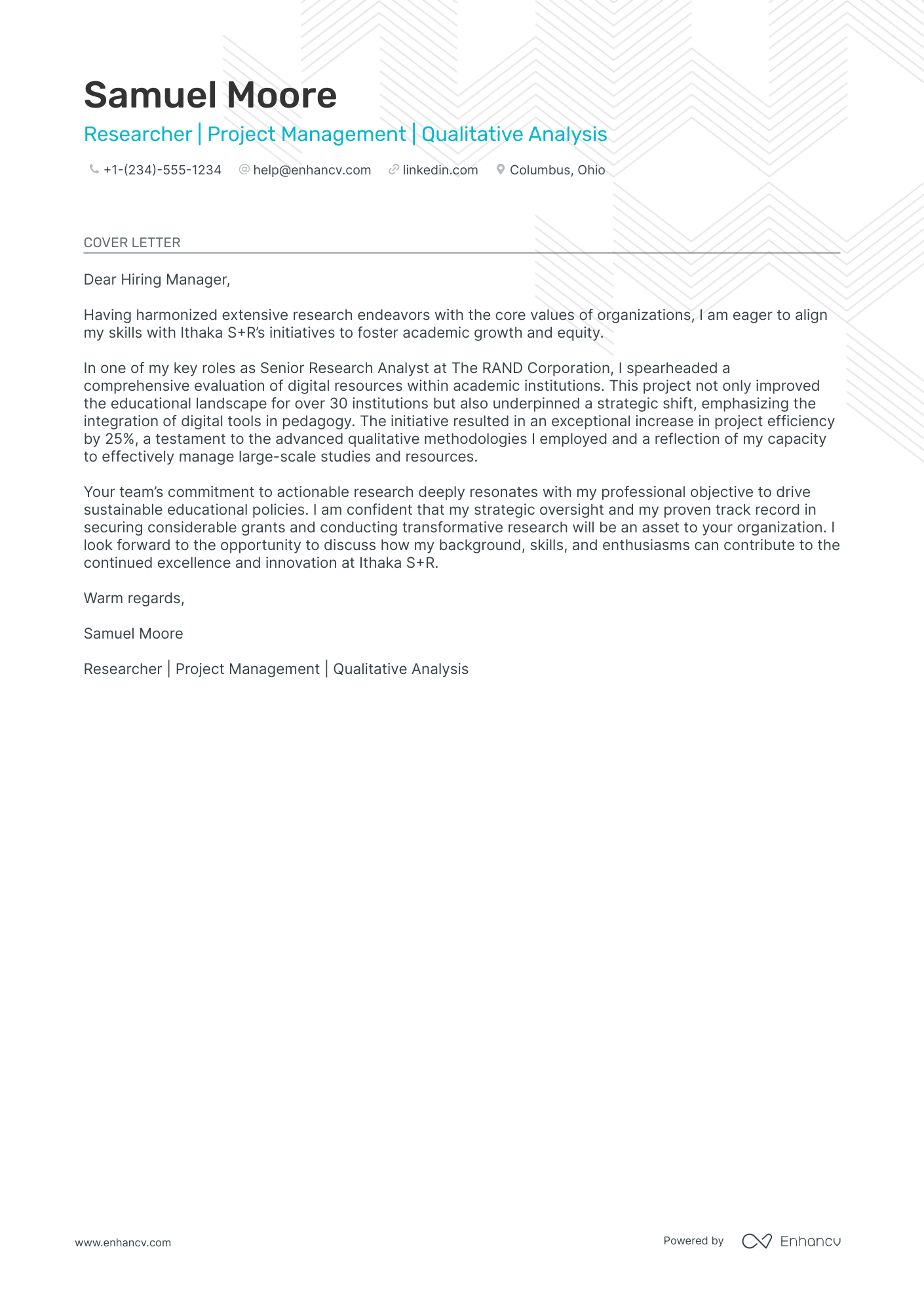 11 Professional Research Assistant Cover Letter Examples and Template ...