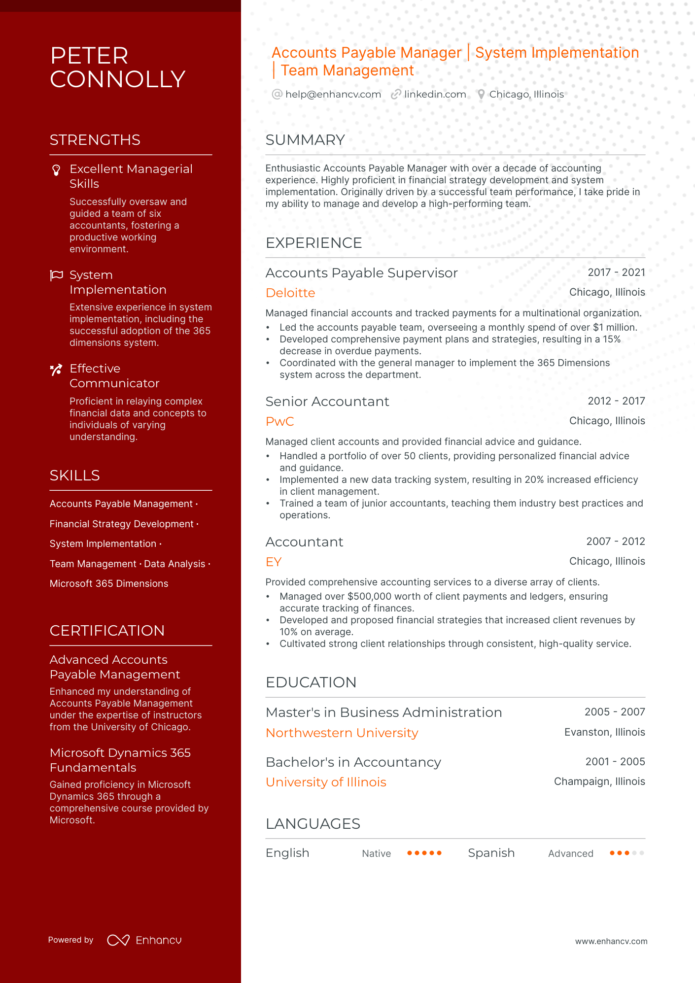 8 Accounts Payable Resume Examples & Guide for 2024