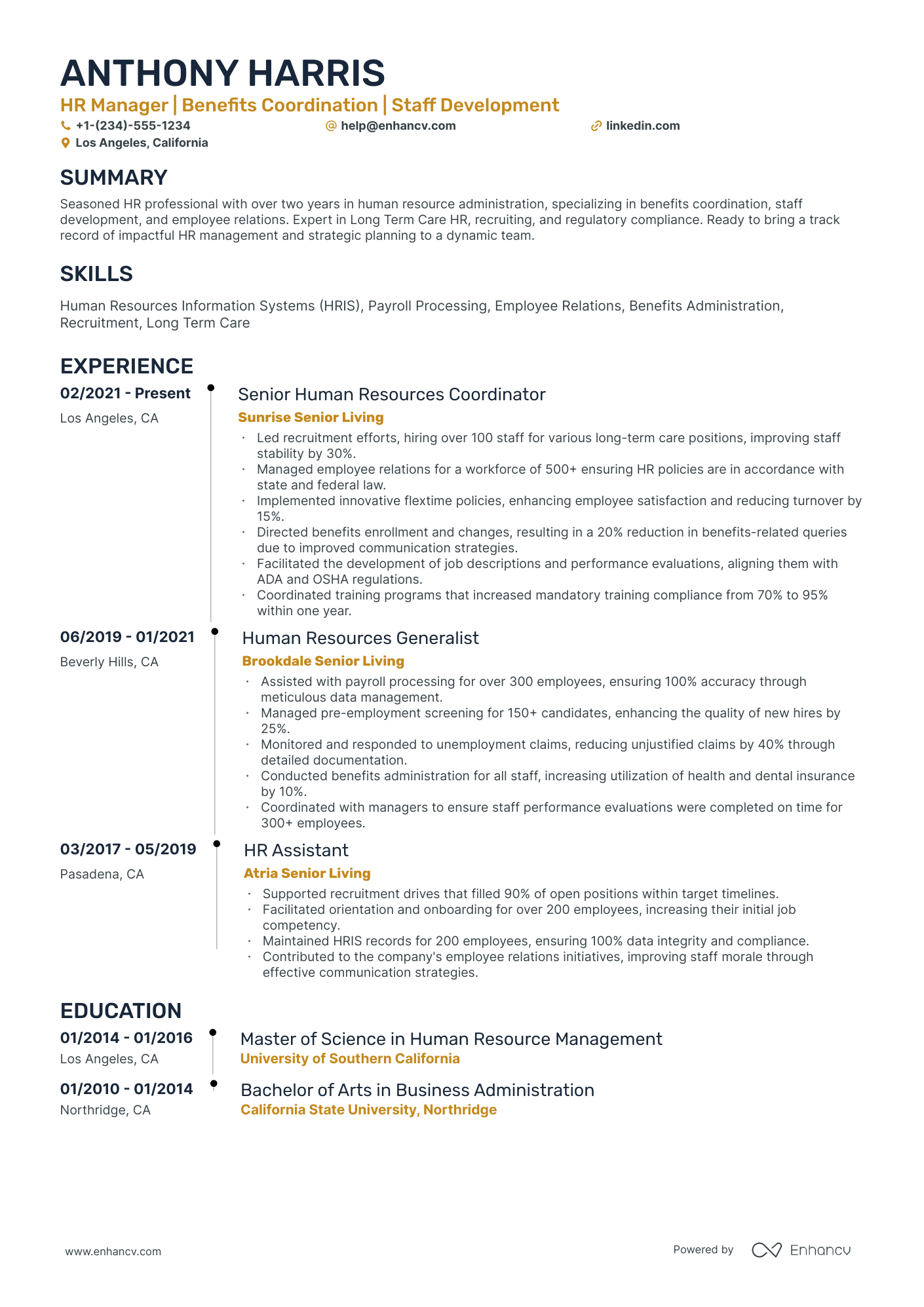 10 Resource Manager Resume Examples & Guide for 2026