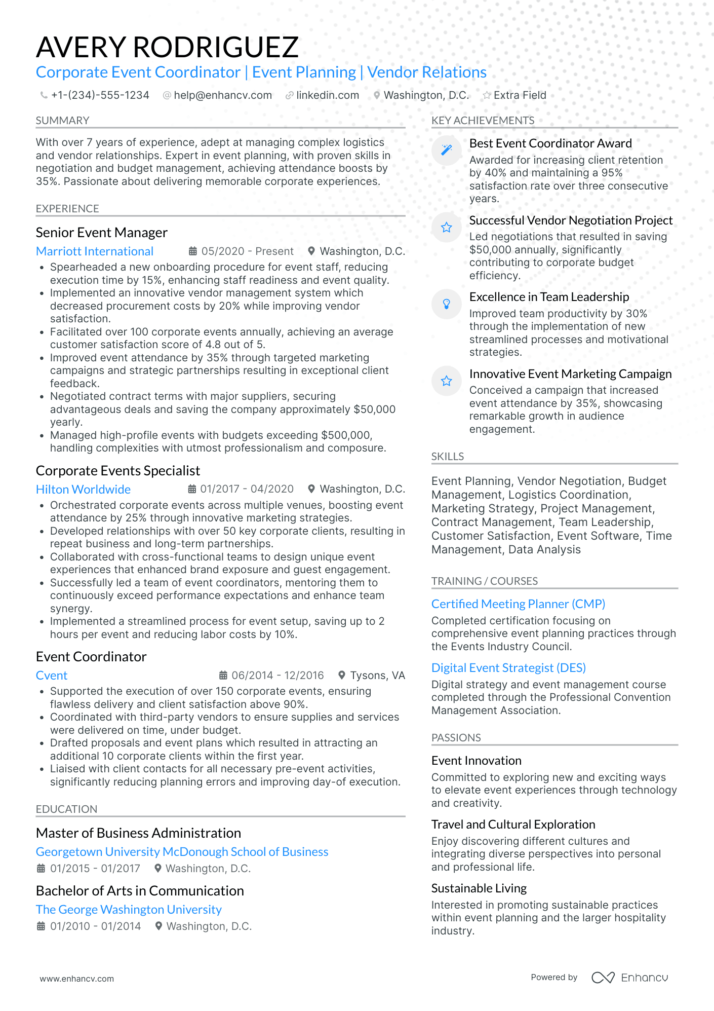 20 Event Coordinator Resume Examples - March 2026