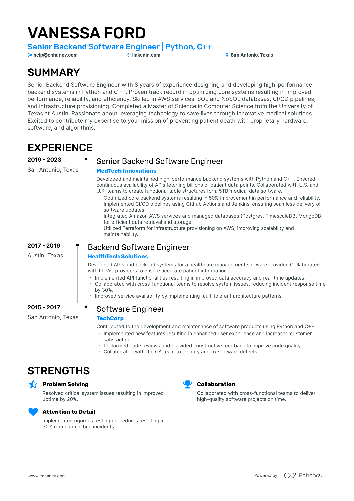 5 Tech Lead Resume Examples & Guide for 2023