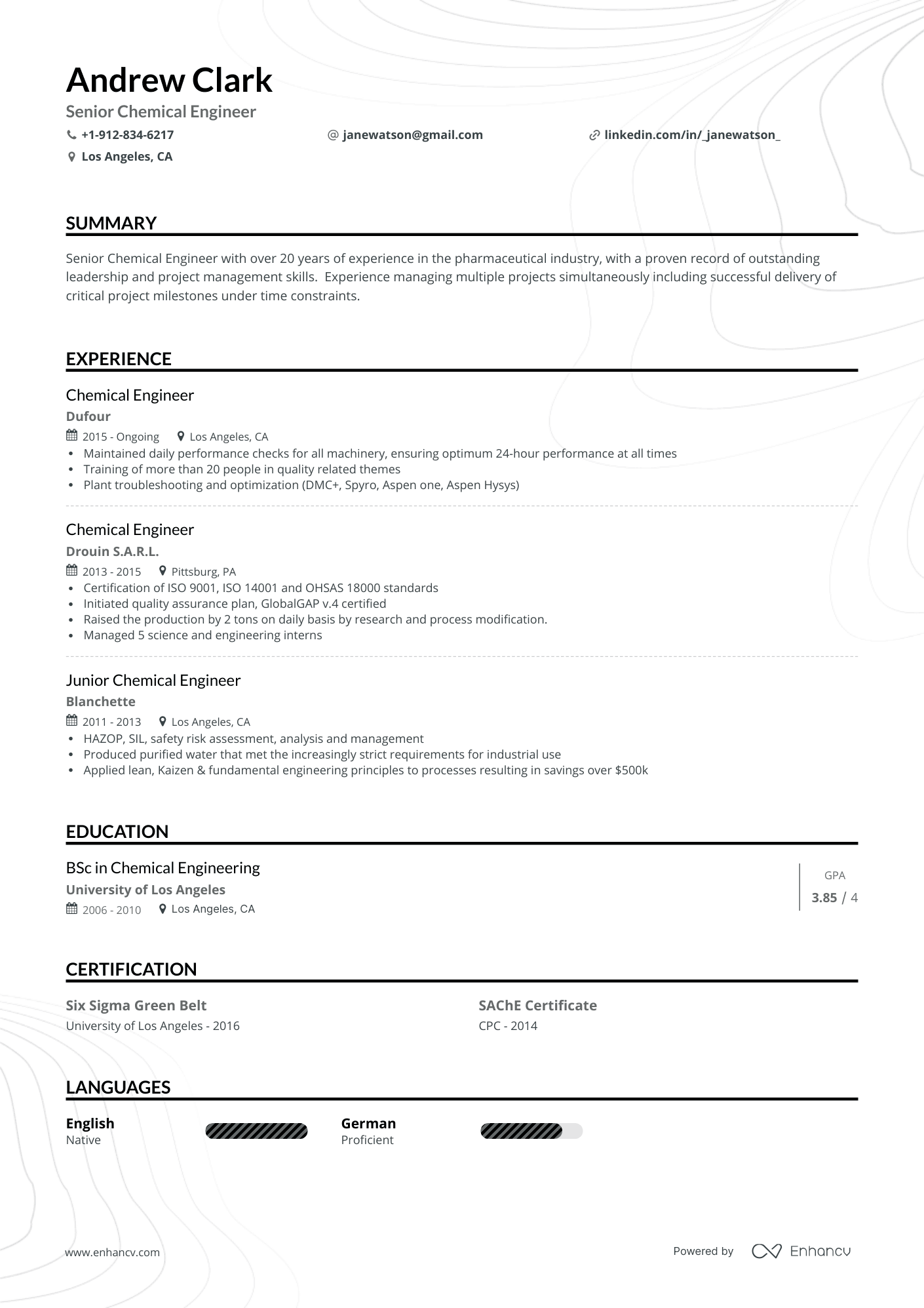 9 Engineering Resume Examples & Guide for 2023