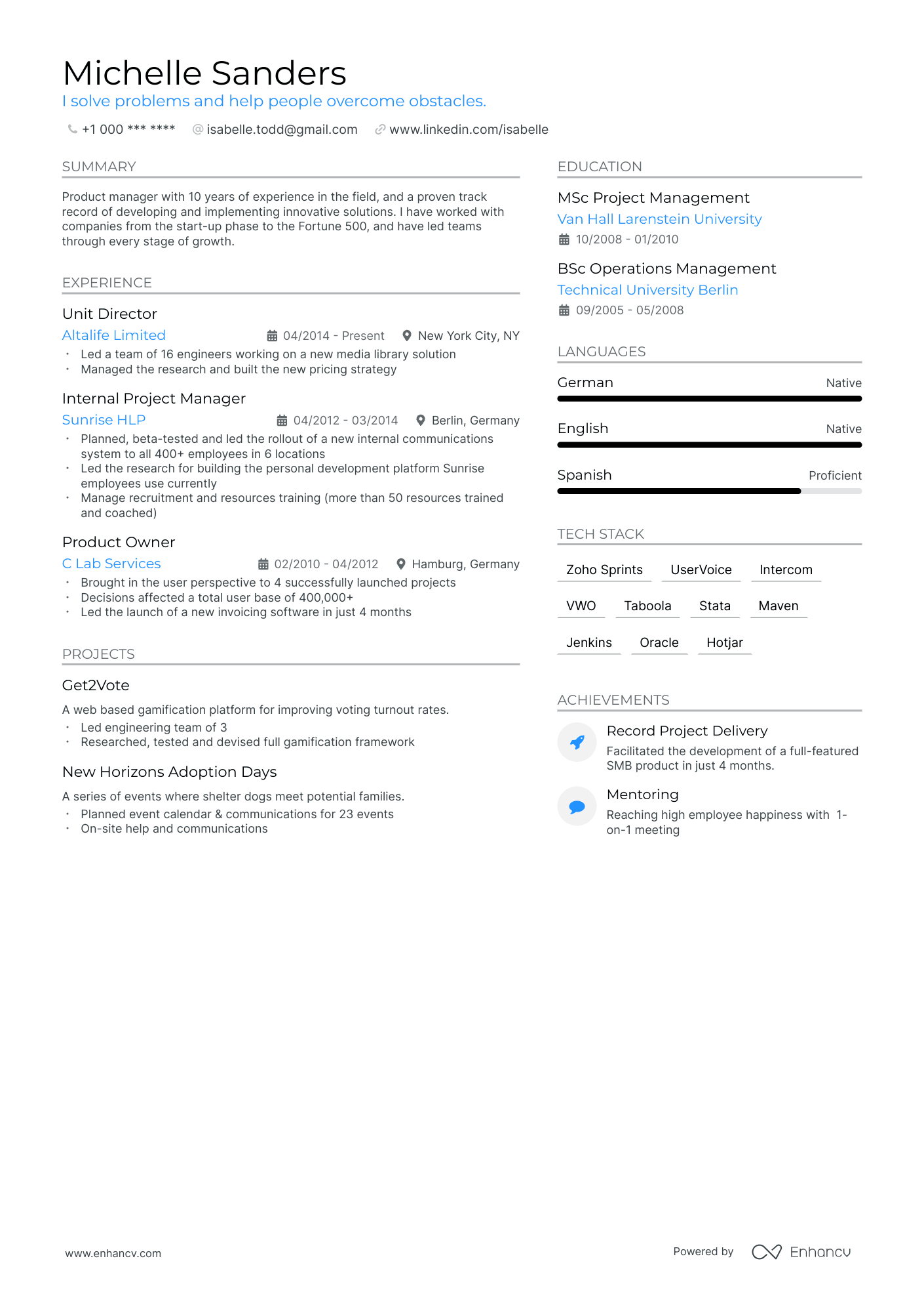 5 US Resume Examples & Guide for 2025