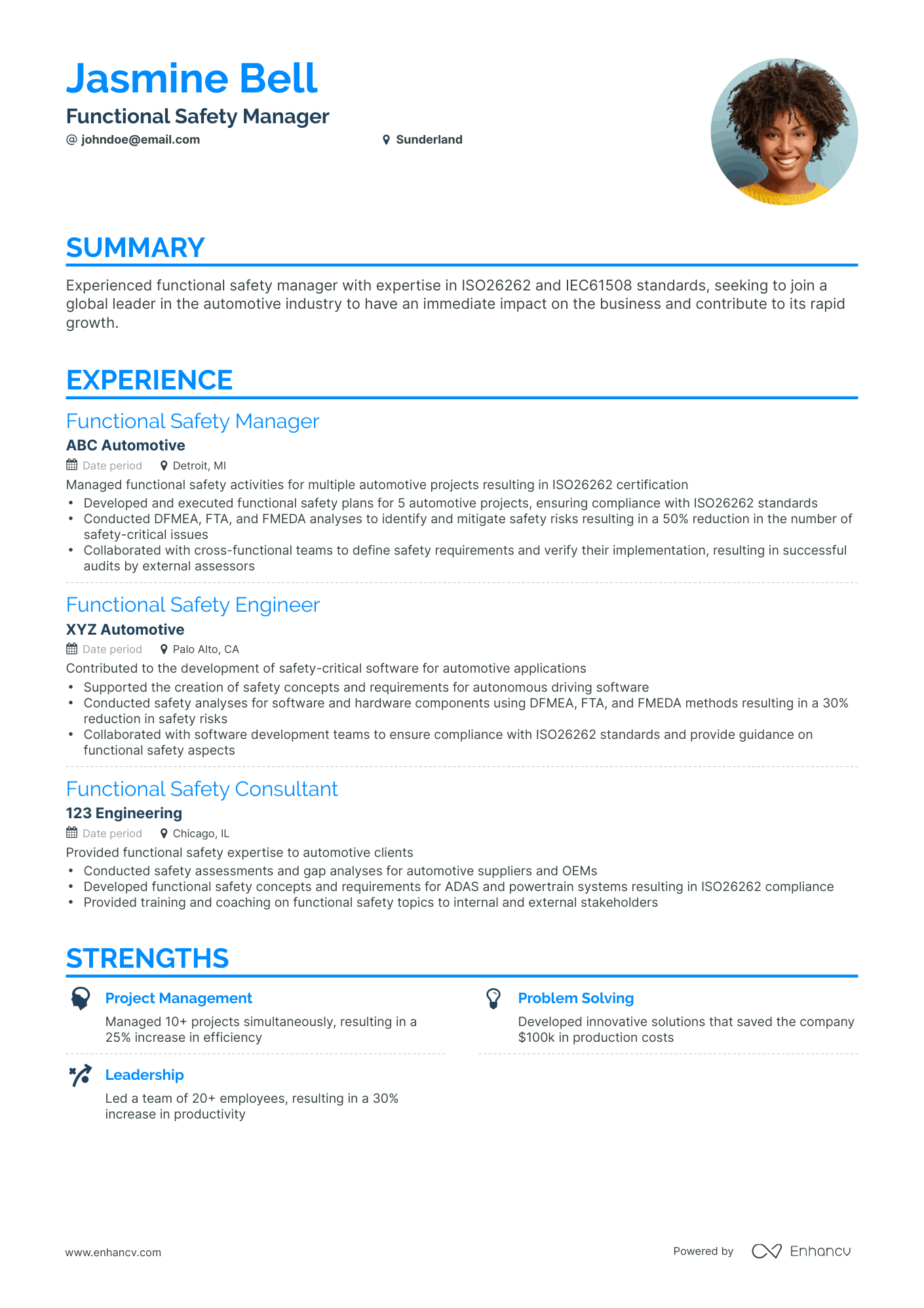 5 Functional Manager Resume Examples & Guide for 2023
