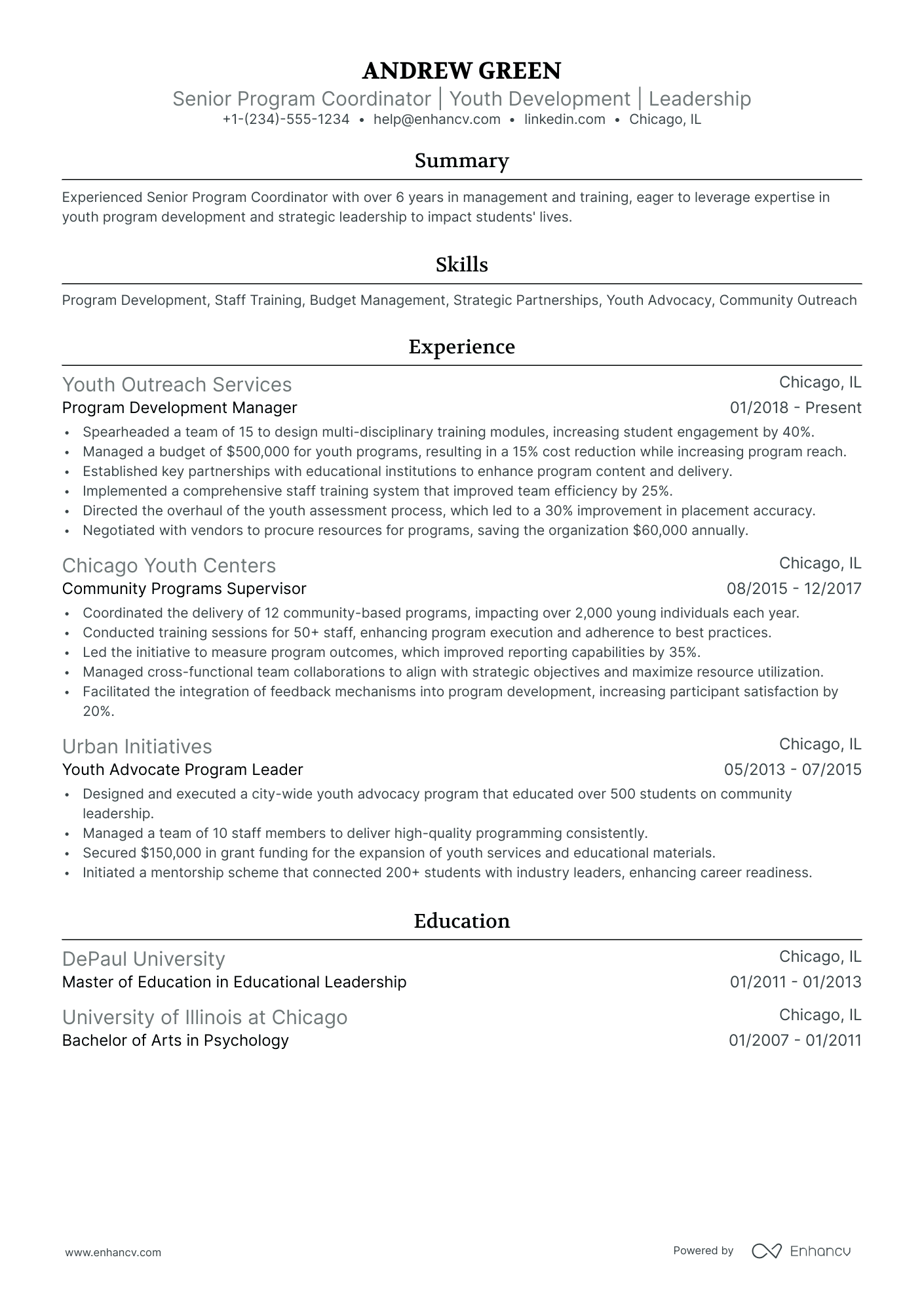 10 Training Manager Resume Examples & Guide for 2026
