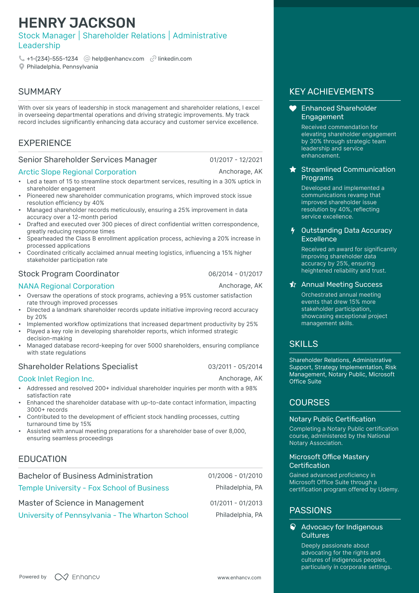 10 Stock Manager Resume Examples & Guide for 2025