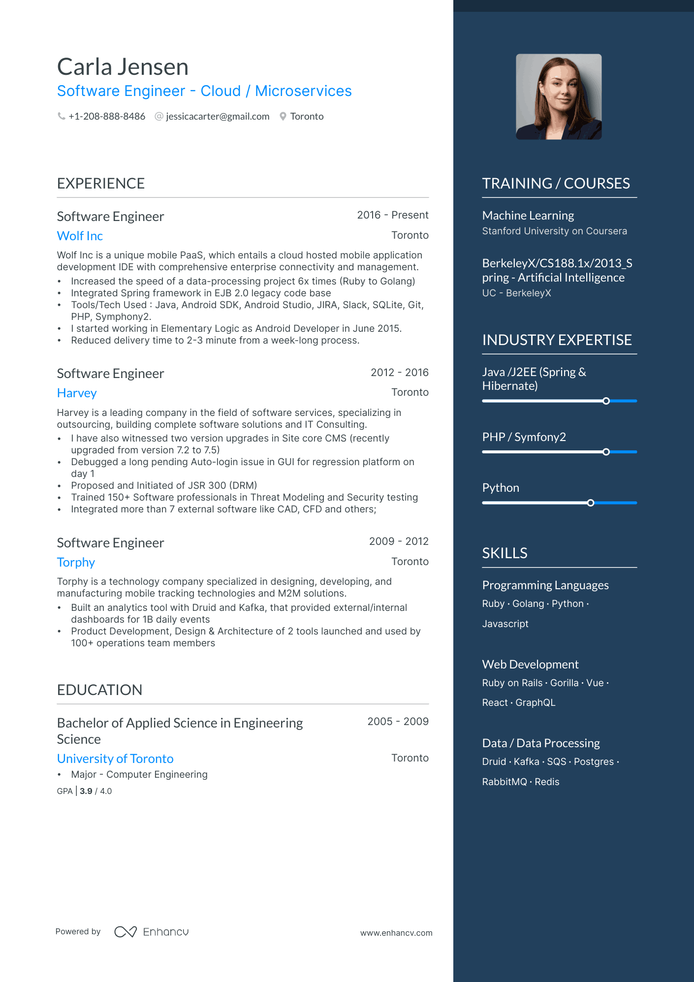5 Microservices Resume Examples & Guide for 2024