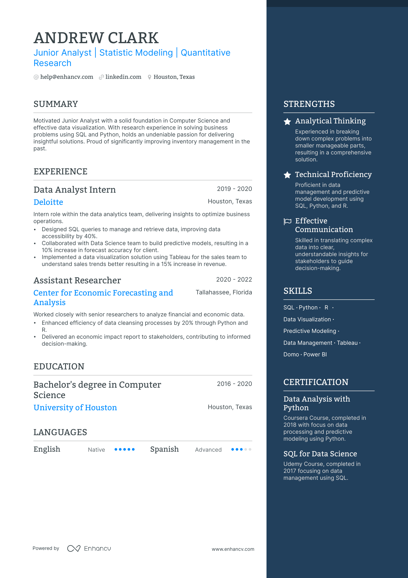 20 Data Analyst Resume Examples & Guide for 2024