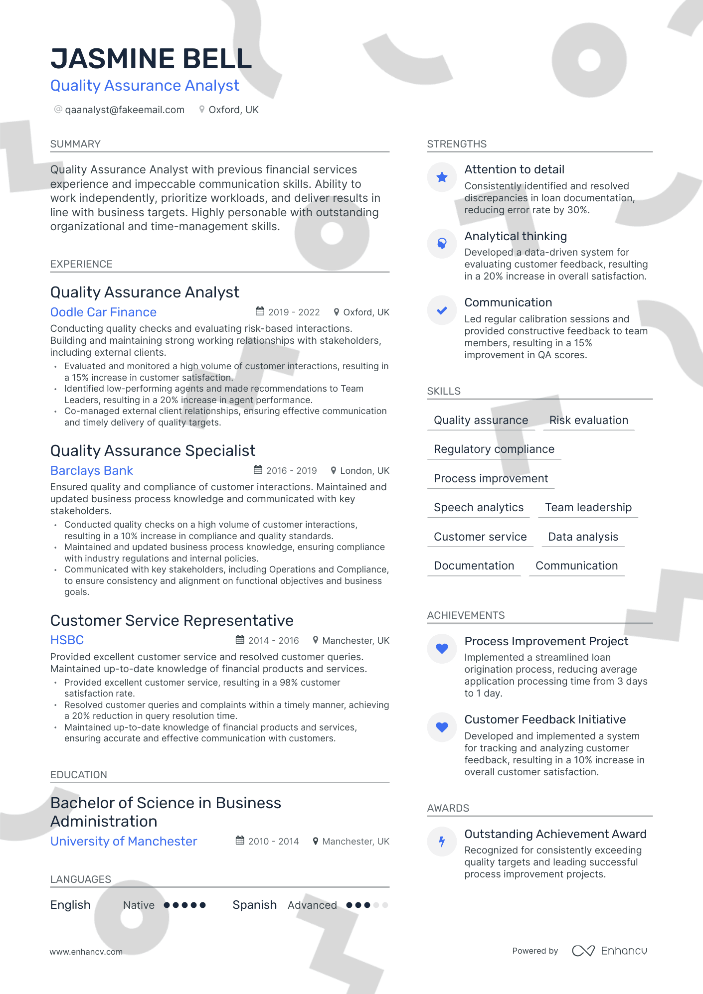 5 Quality Assurance Analyst Resume Examples & Guide for 2024