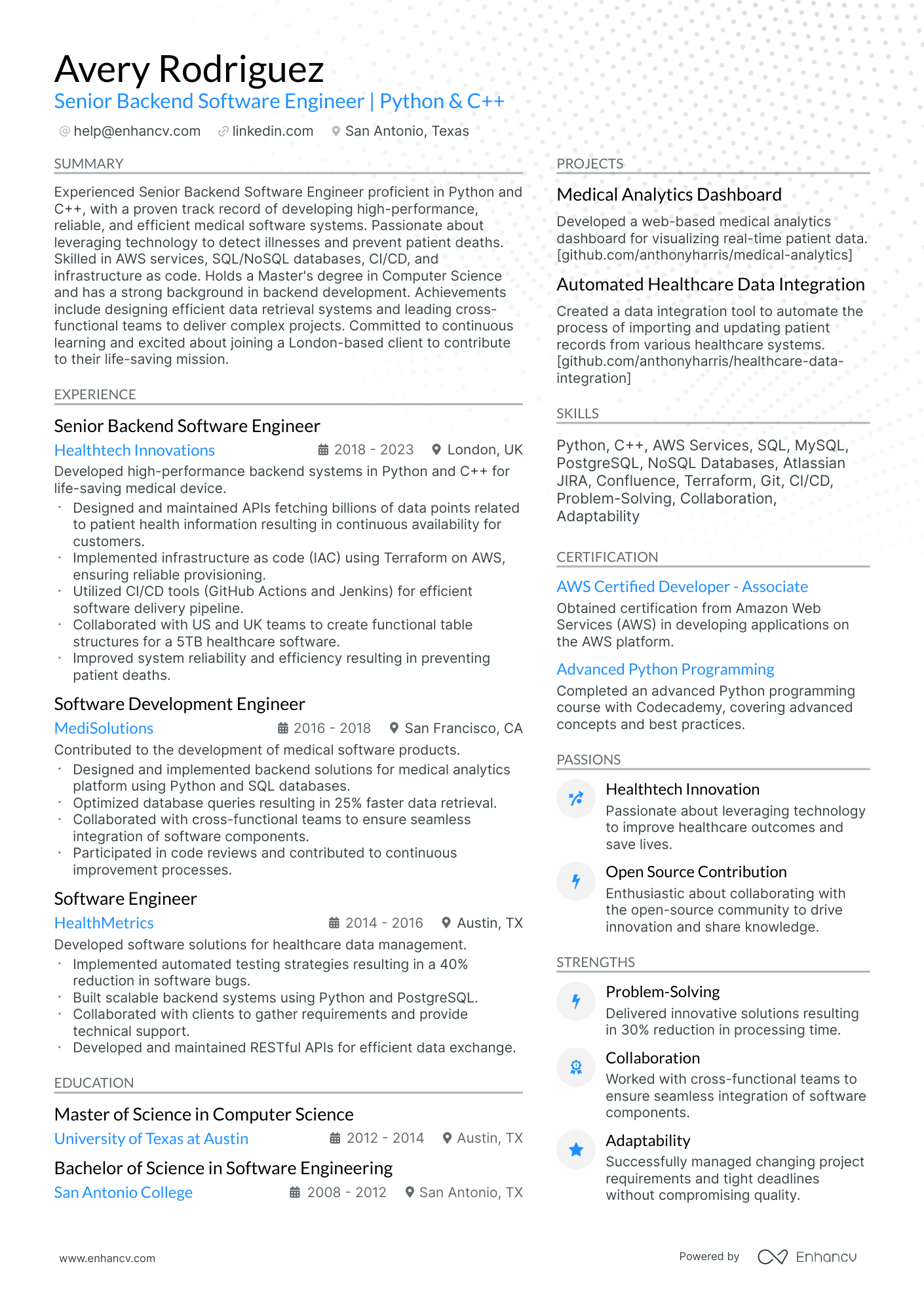 10 Cloud Architect Resume Examples & Guide for 2026