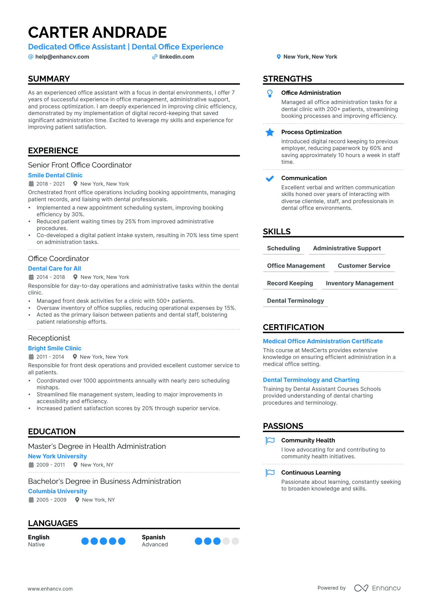 22 Office Assistant Resume Examples & Guide for 2026