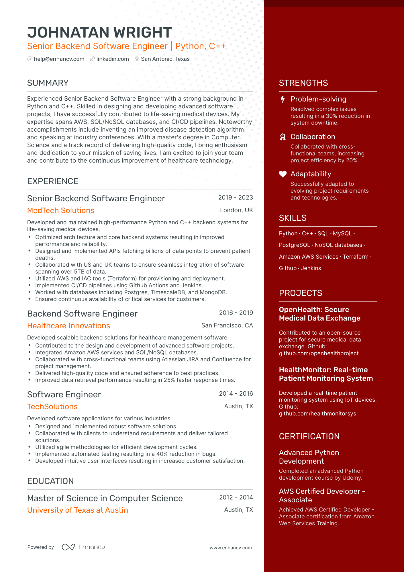 5 Senior Electrical Engineer Resume Examples & Guide for 2024