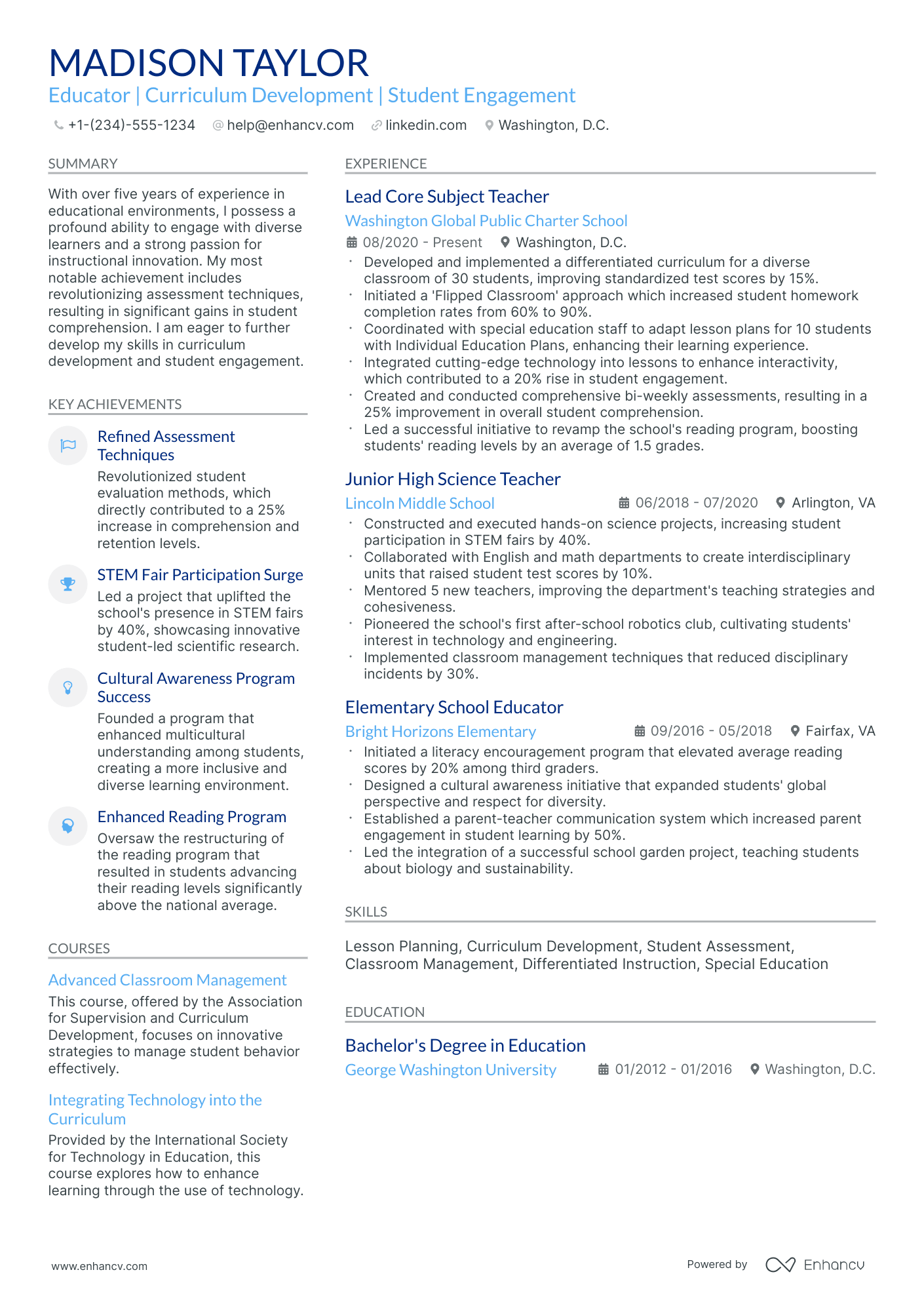 10 History Teacher Resume Examples & Guide for 2026