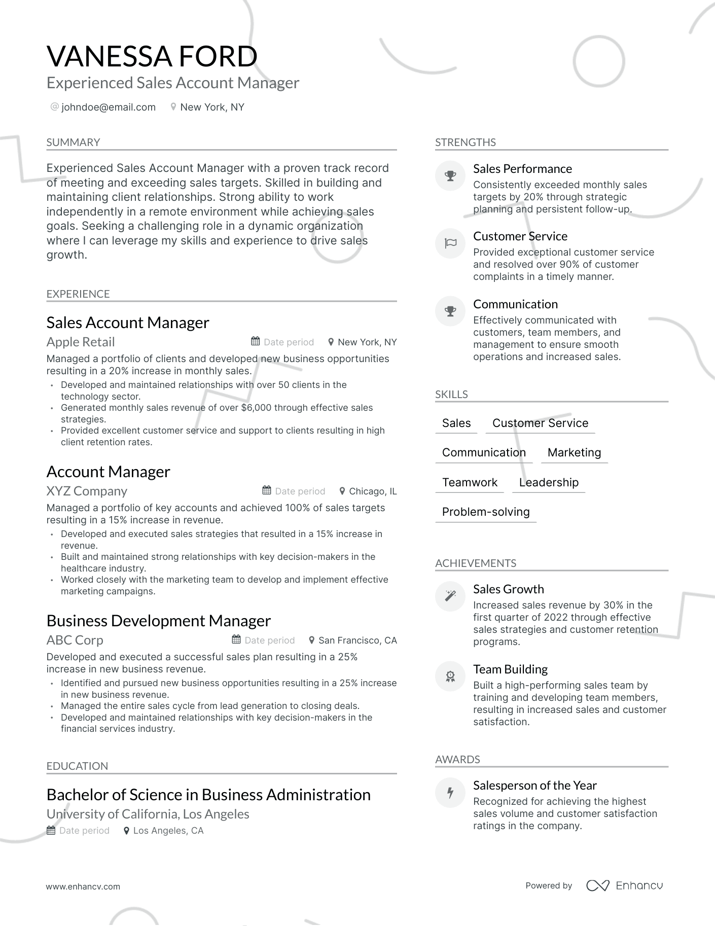 5 Apple Retail Resume Examples & Guide for 2023