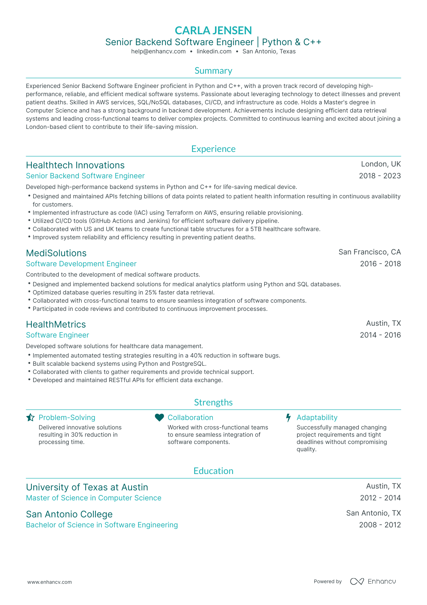 5 Cloud Architect Resume Examples & Guide for 2023