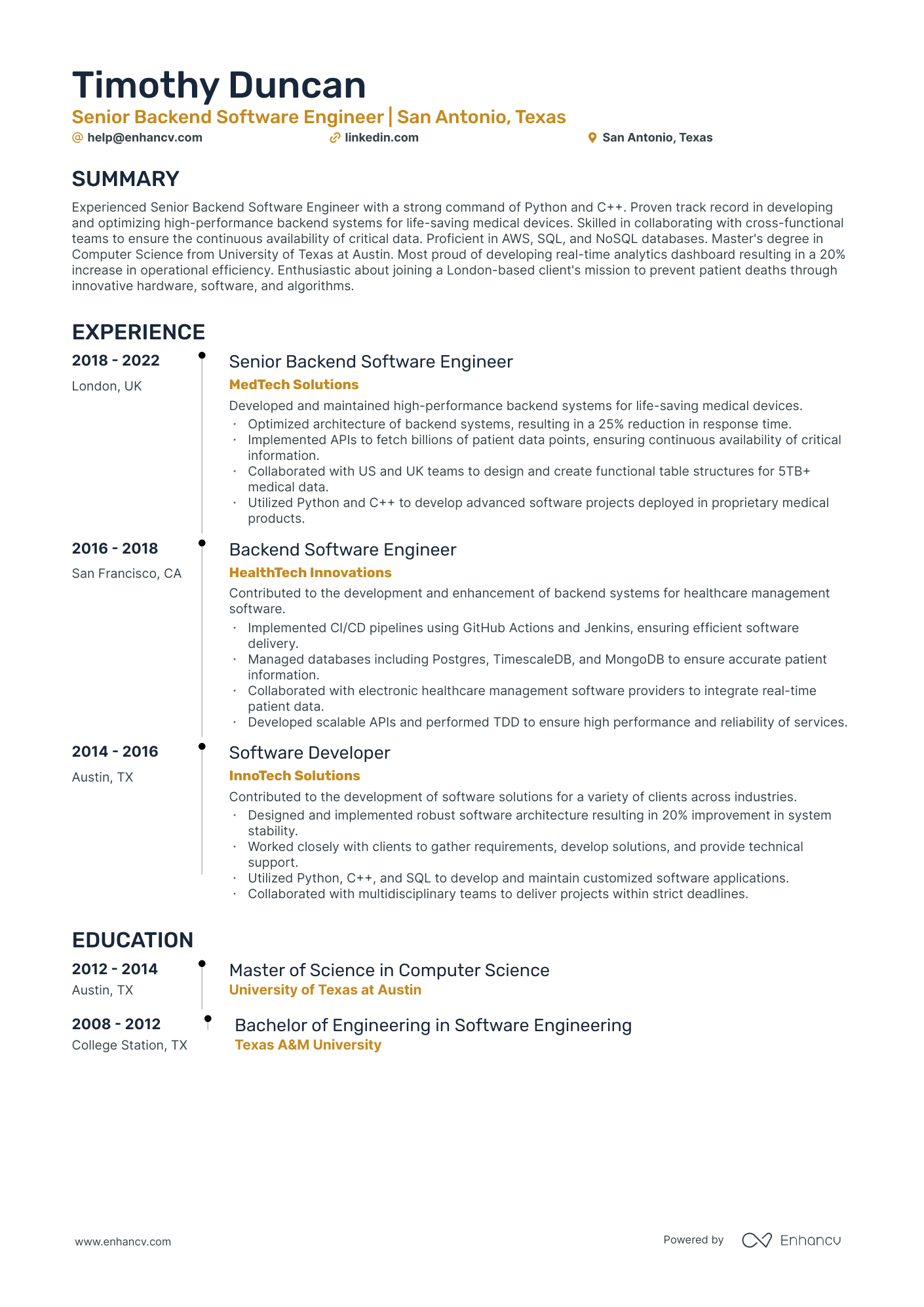 10 Cloud Security Engineer Resume Examples & Guide for 2026