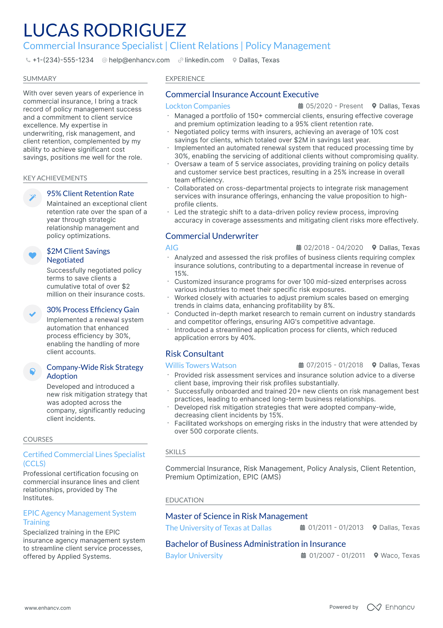 10 Client Service Manager Resume Examples & Guide for 2026