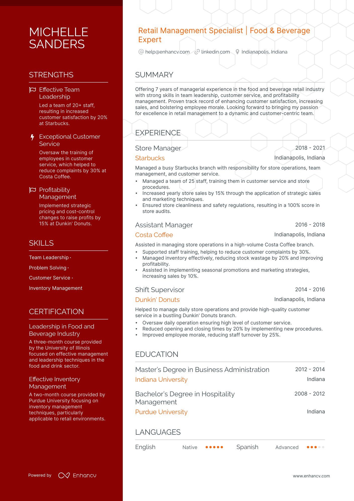 5 Barista Resume Examples & Guide for 2024