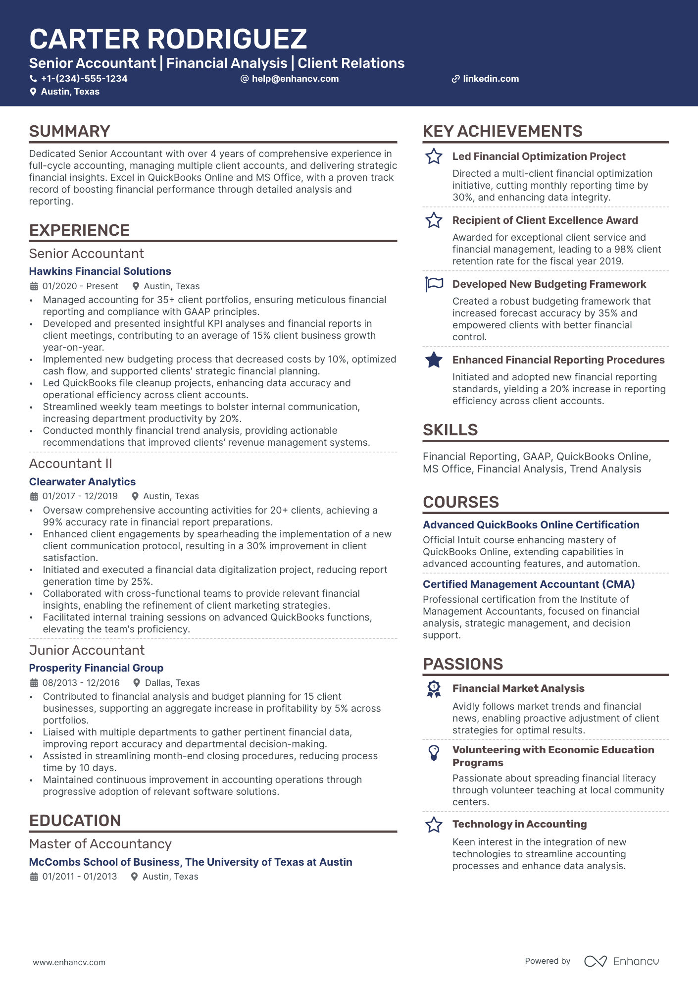 10 Full Cycle Accounting Resume Examples & Guide for 2026