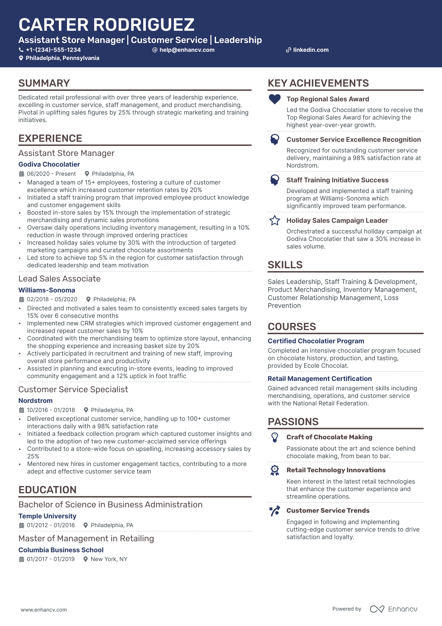 10 Deputy Manager Resume Examples & Guide for 2026