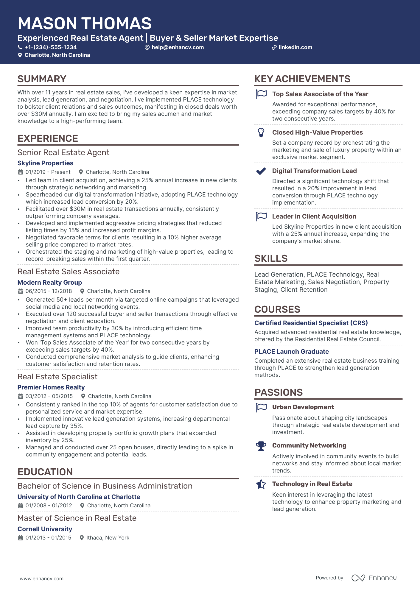 10 Real Estate Developer Resume Examples & Guide for 2026