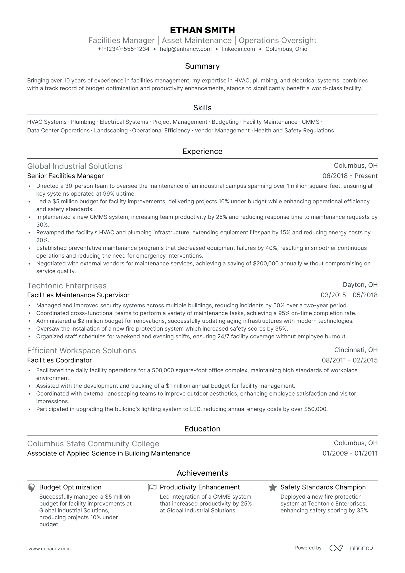 5 Landscaping Resume Examples & Guide for 2024