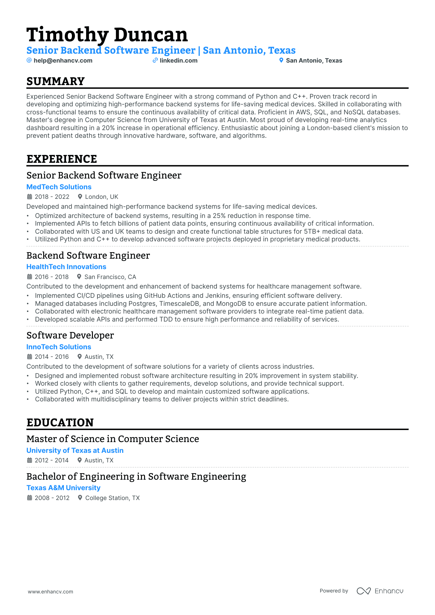 10 Cloud Security Engineer Resume Examples & Guide for 2026