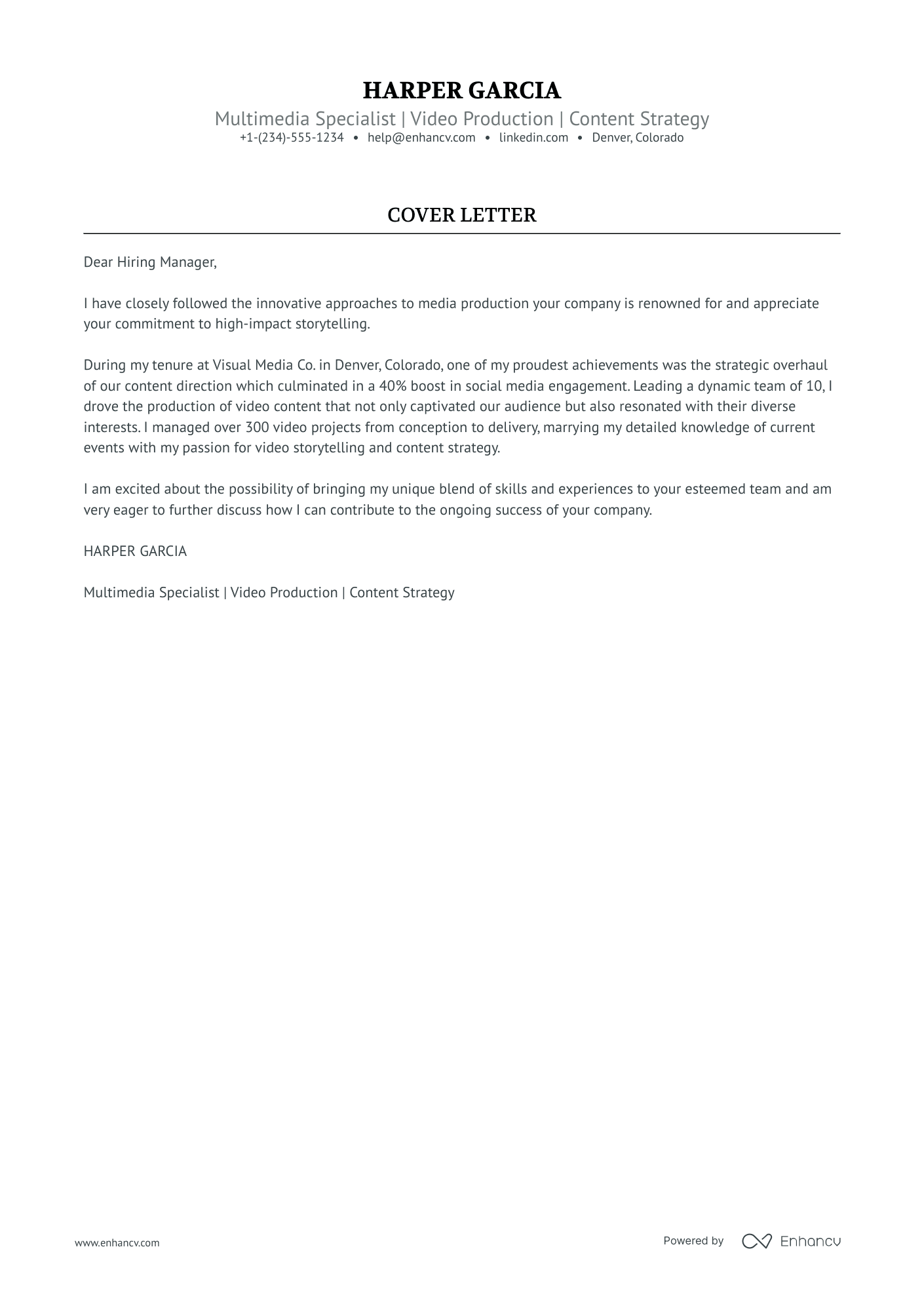 15 Professional Freelancer Cover Letter Examples and Template for 2026 ...