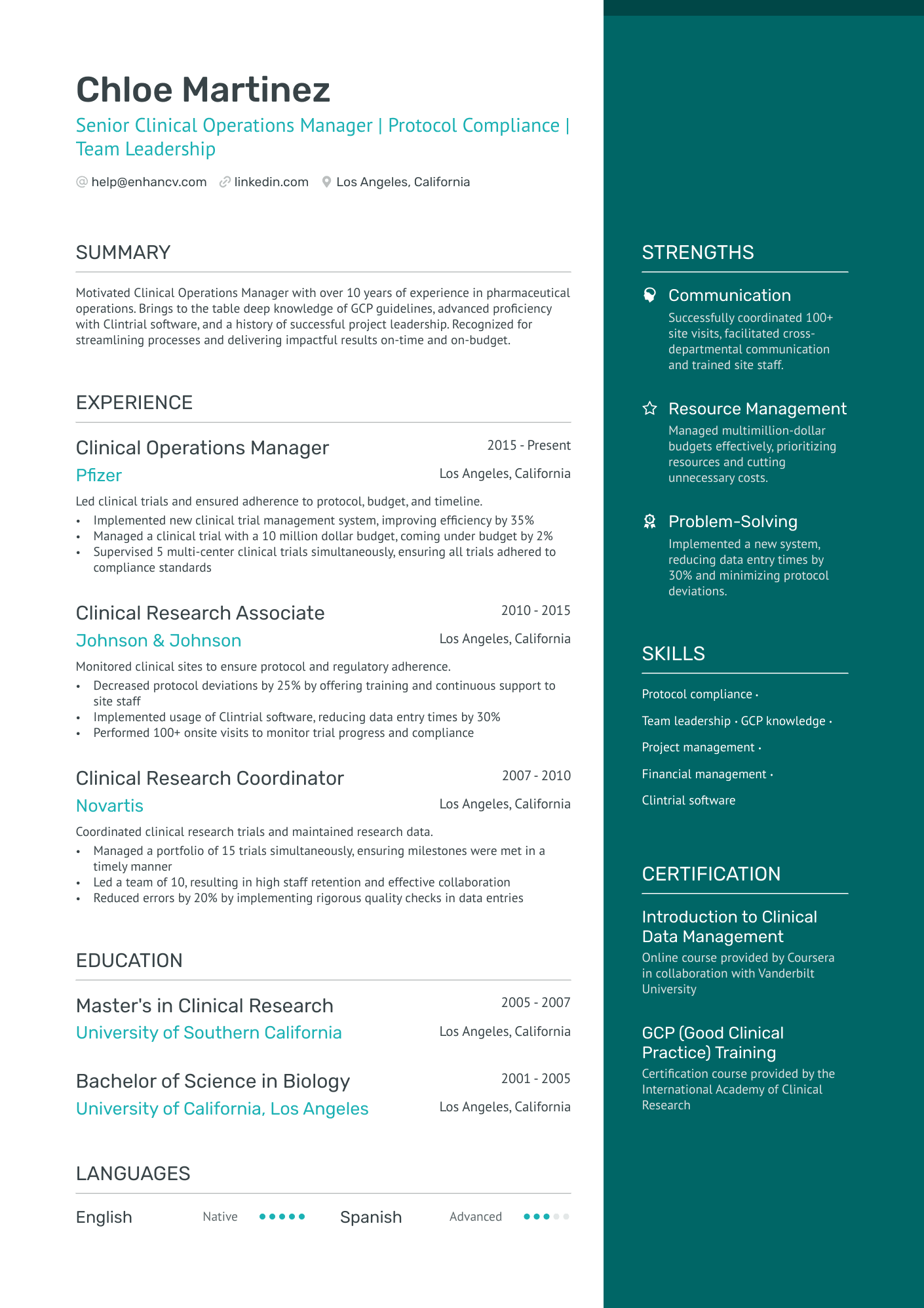 21 Operations Manager Resume Examples & Guide for 2024