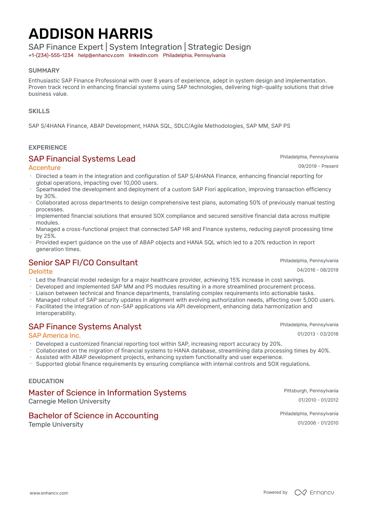 10 Functional Manager Resume Examples & Guide for 2026