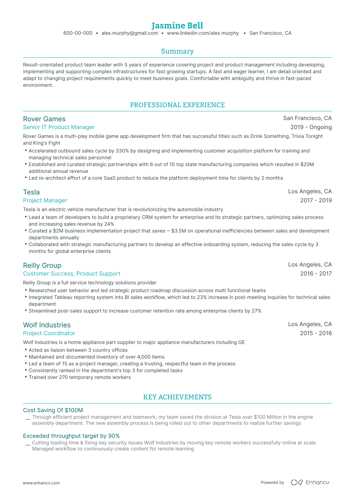 26 Product Manager Resume Examples & Guide for 2023