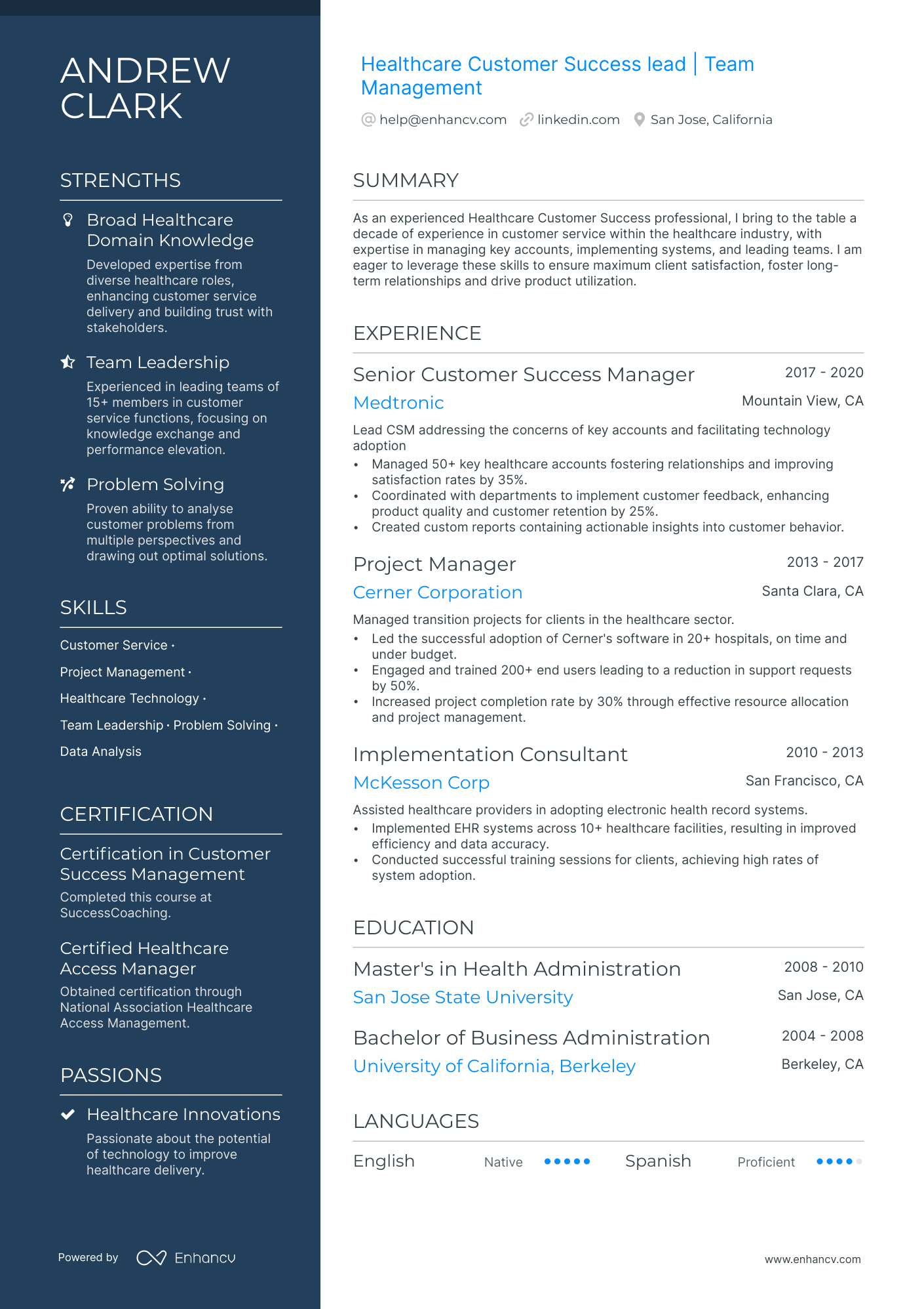 5 Director of Customer Success Resume Examples & Guide for 2024
