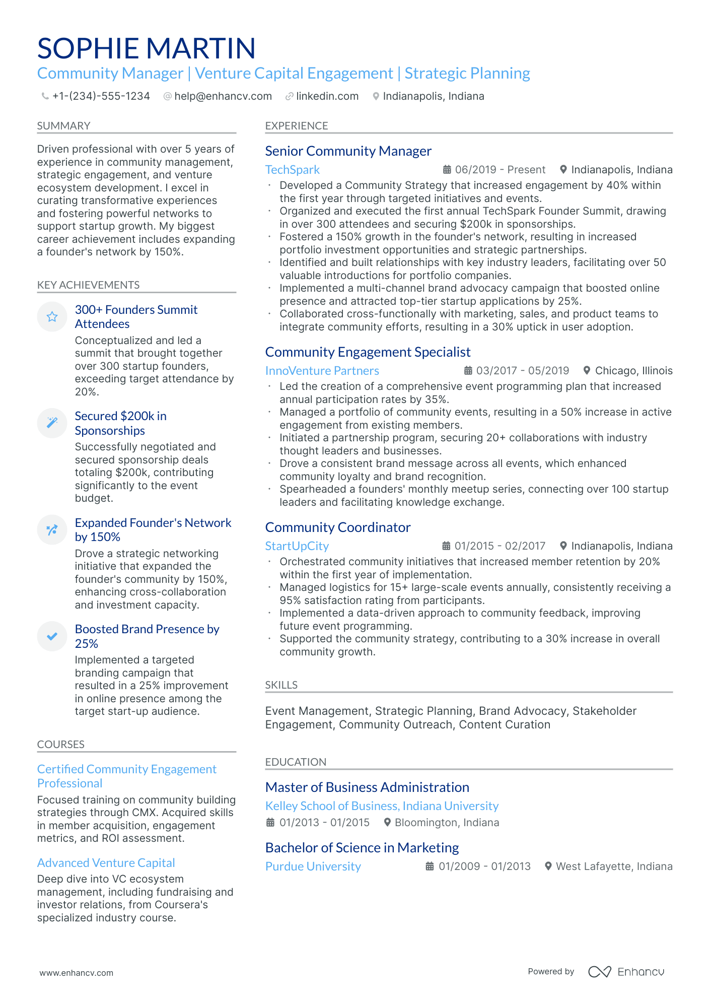 10 Community Manager Resume Examples & Guide for 2025