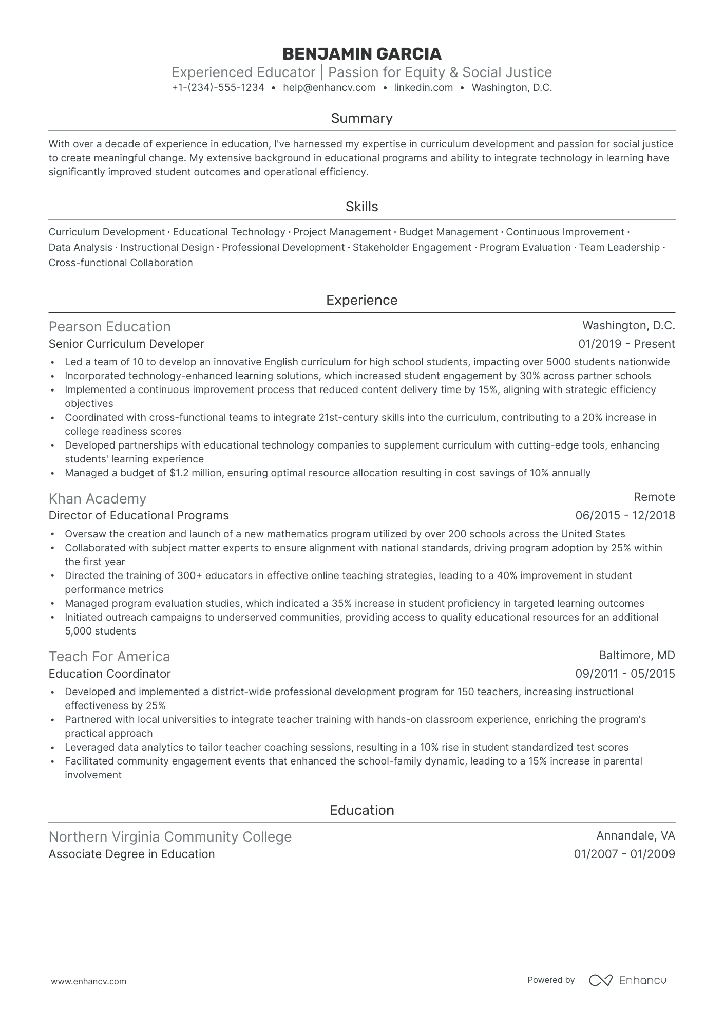 5 Retired Teacher Resume Examples & Guide for 2024