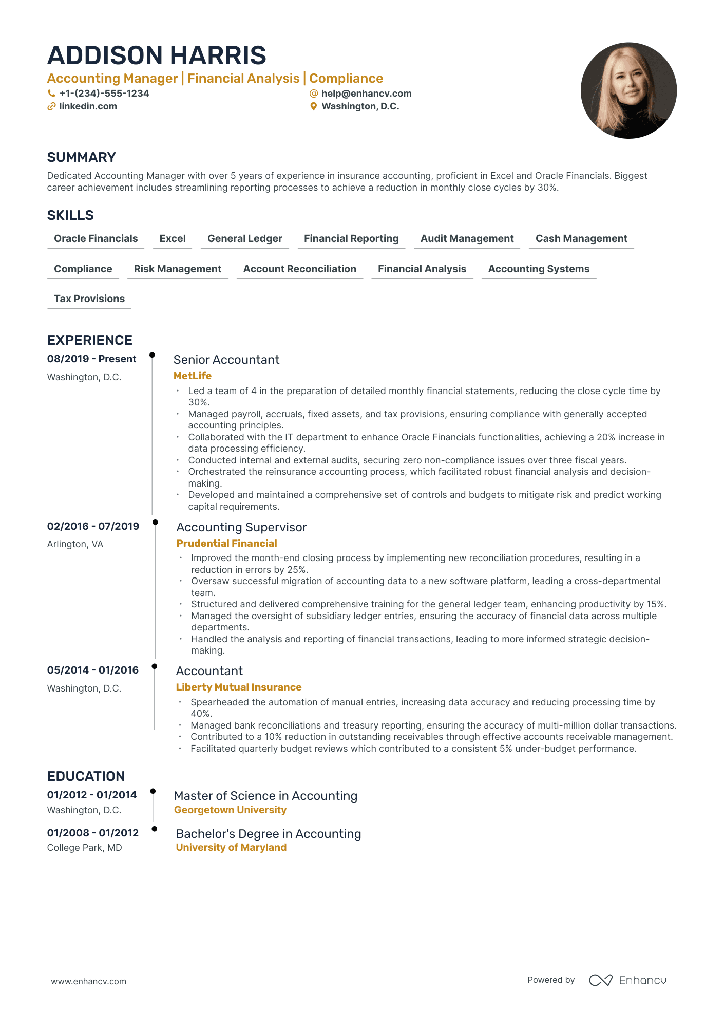 5 General Ledger Accounting Resume Examples & Guide for 2024