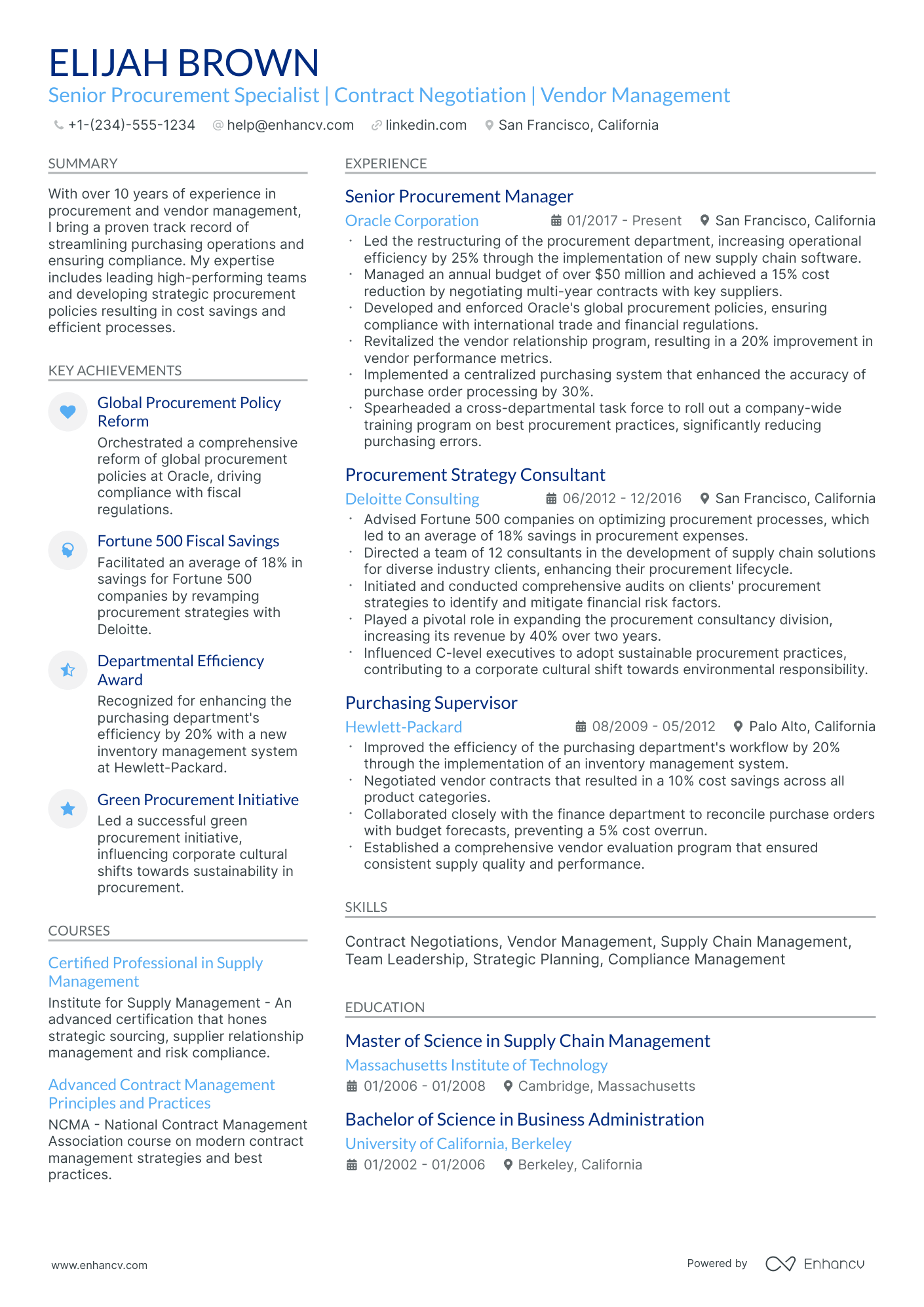 10 Purchasing Director Resume Examples & Guide for 2025