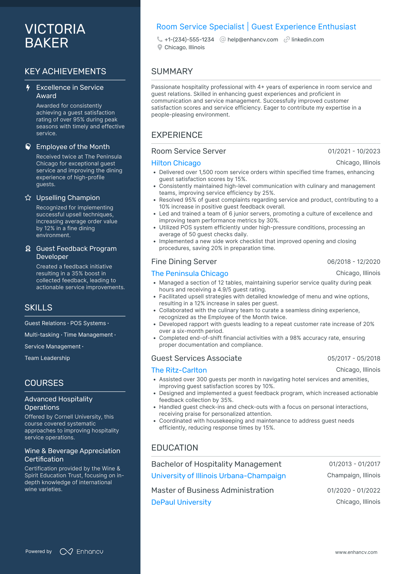 16 Server Resume Examples, Templates & Guide for 2026