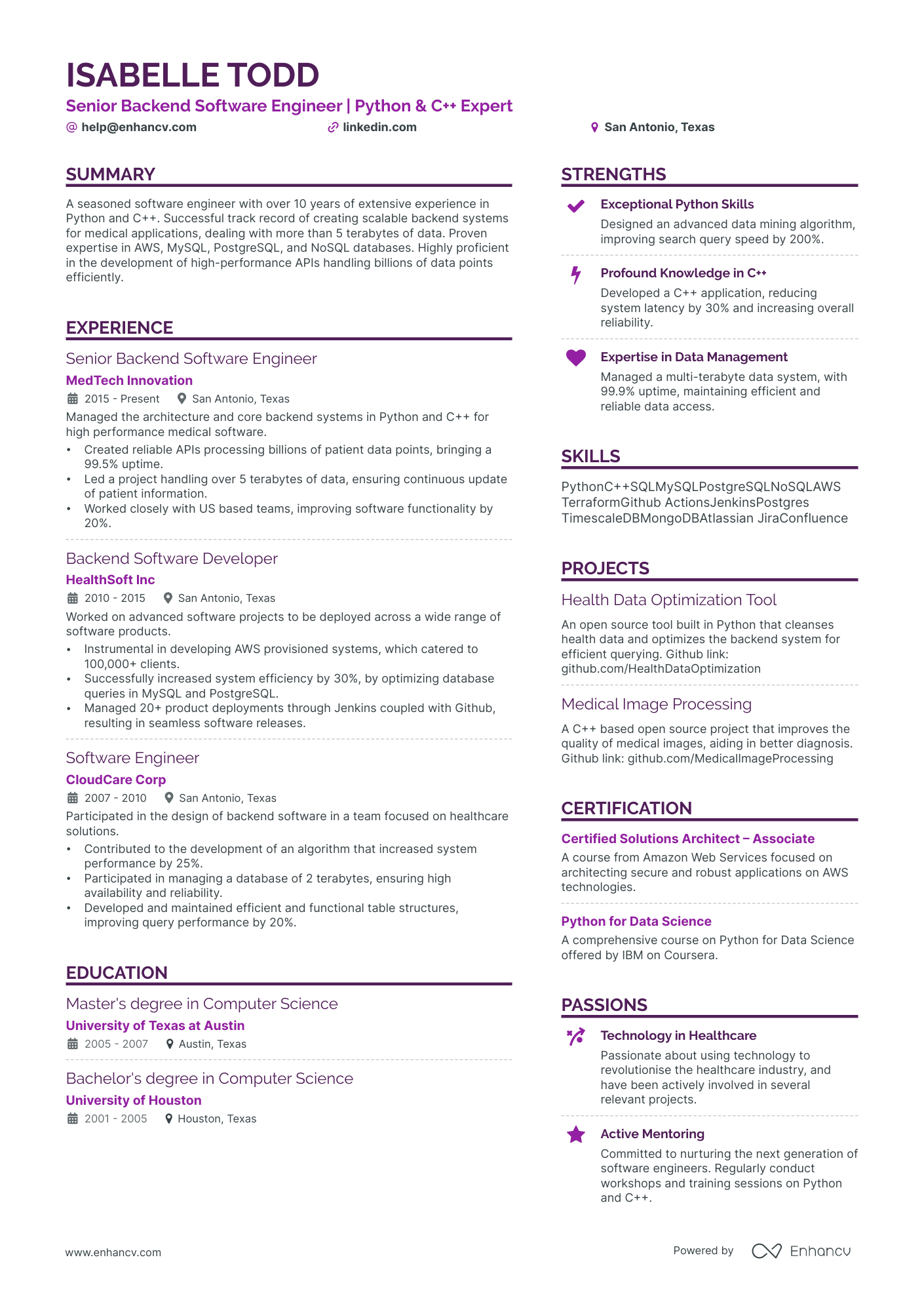 7 Cyber Security Analyst Resume Examples & Guide for 2024