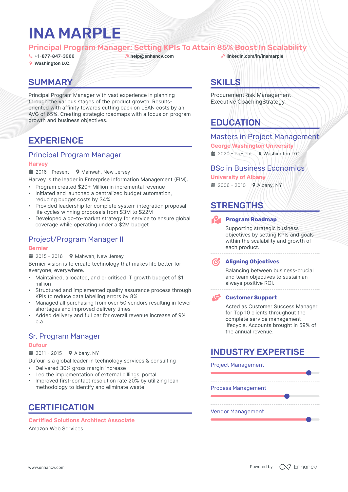 17 Program Manager Resume Examples & Guide for 2024