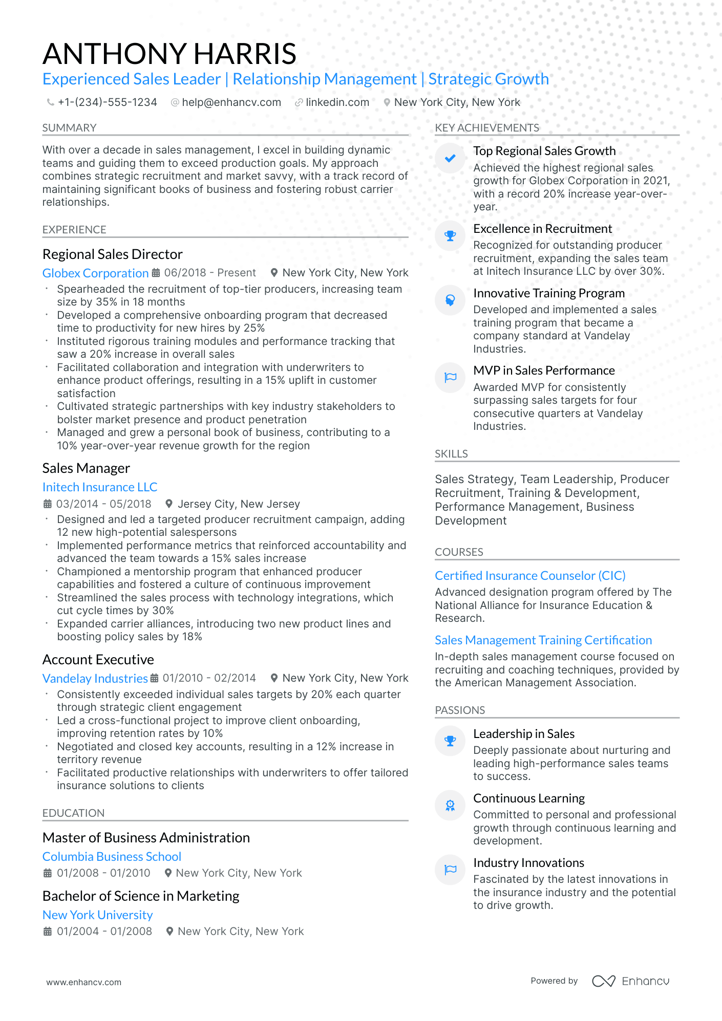 10 Sales Team Leader Resume Examples & Guide for 2026