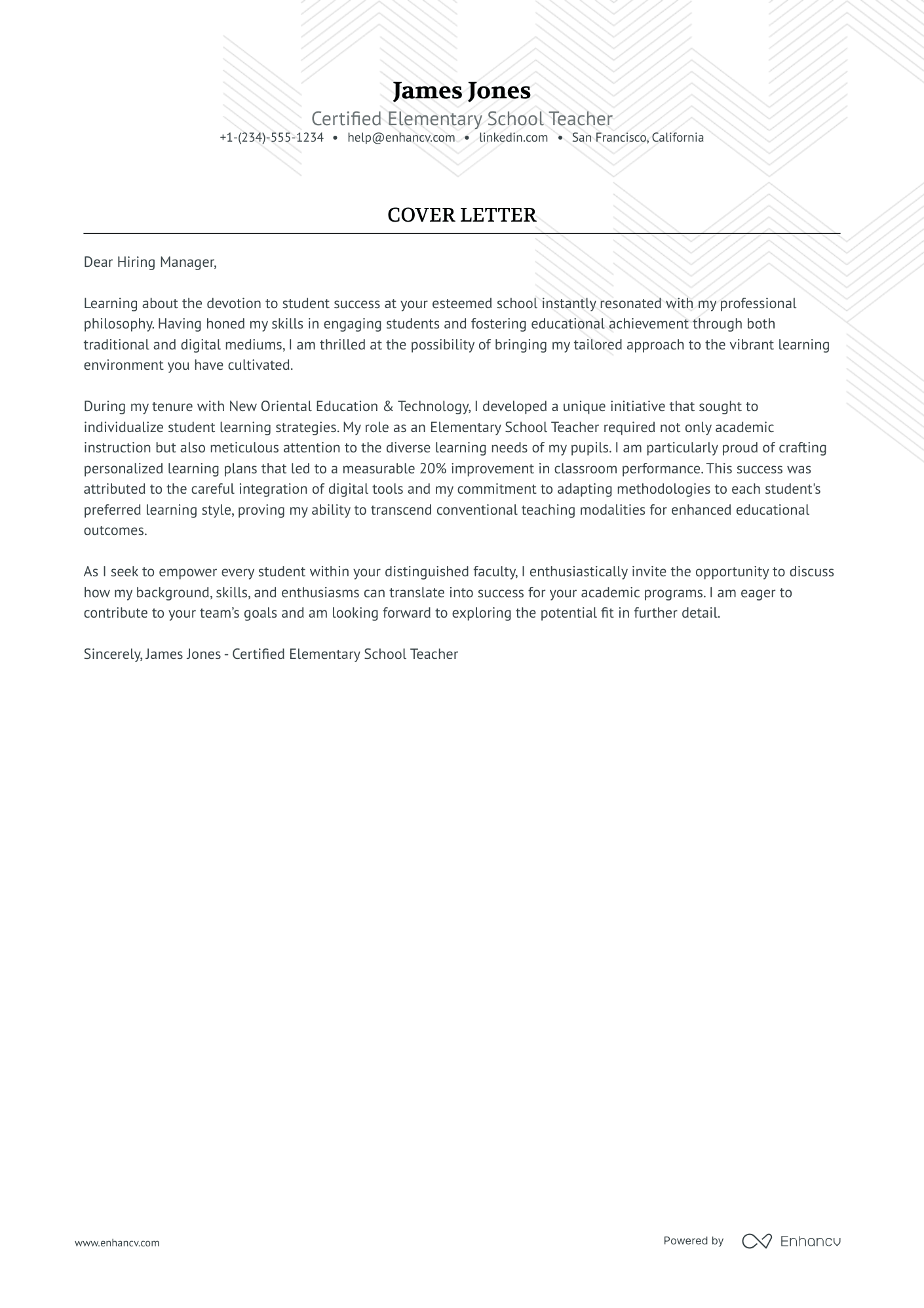 6 Professional Substitute Teacher Cover Letter Examples and Template ...