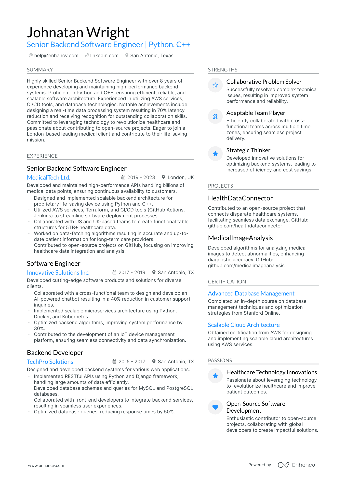 5 AWS Devops Resume Examples & Guide for 2024