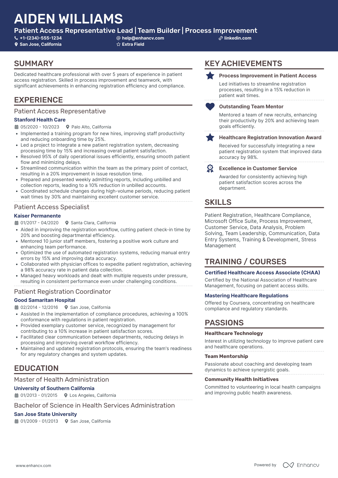 15 Patient Service Representative Resume Examples & Guide for 2026