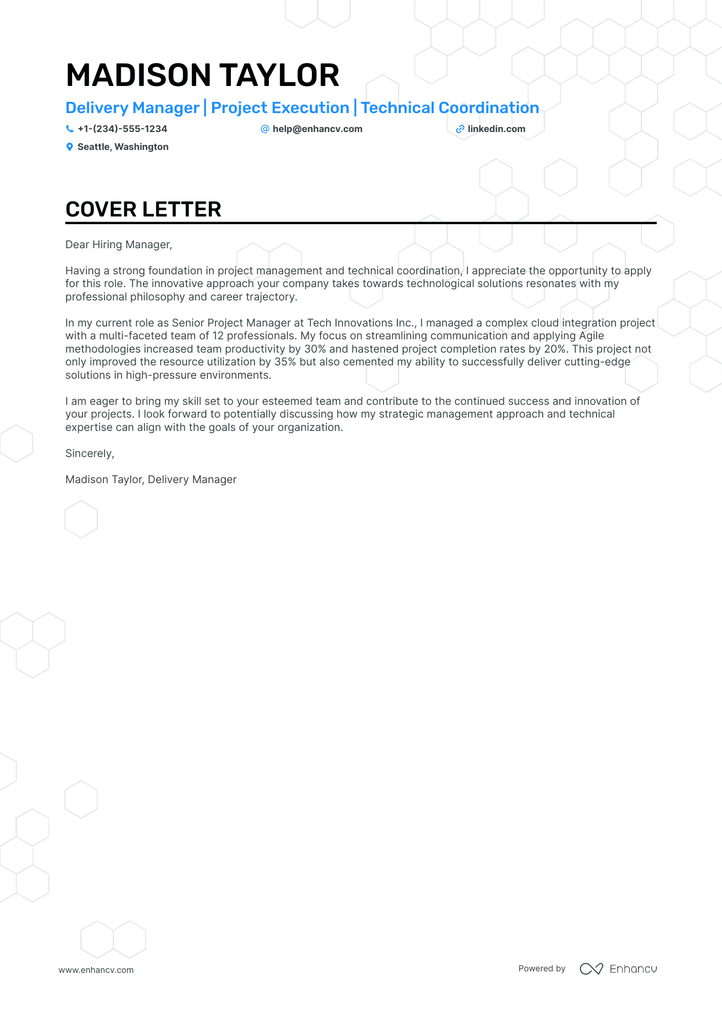 6 Professional Delivery Driver Cover Letter Examples and Template for ...
