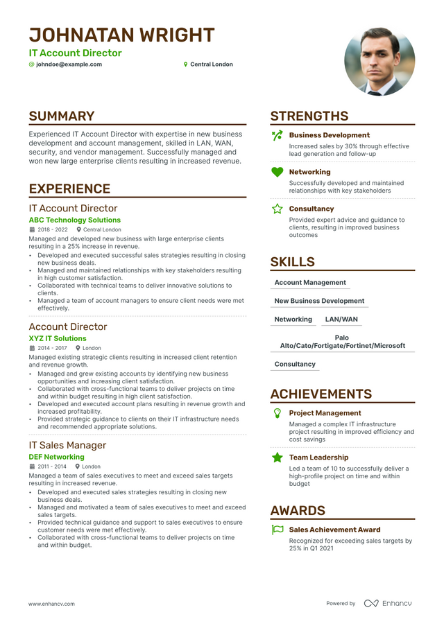 5 Account Director Resume Examples & Guide for 2023